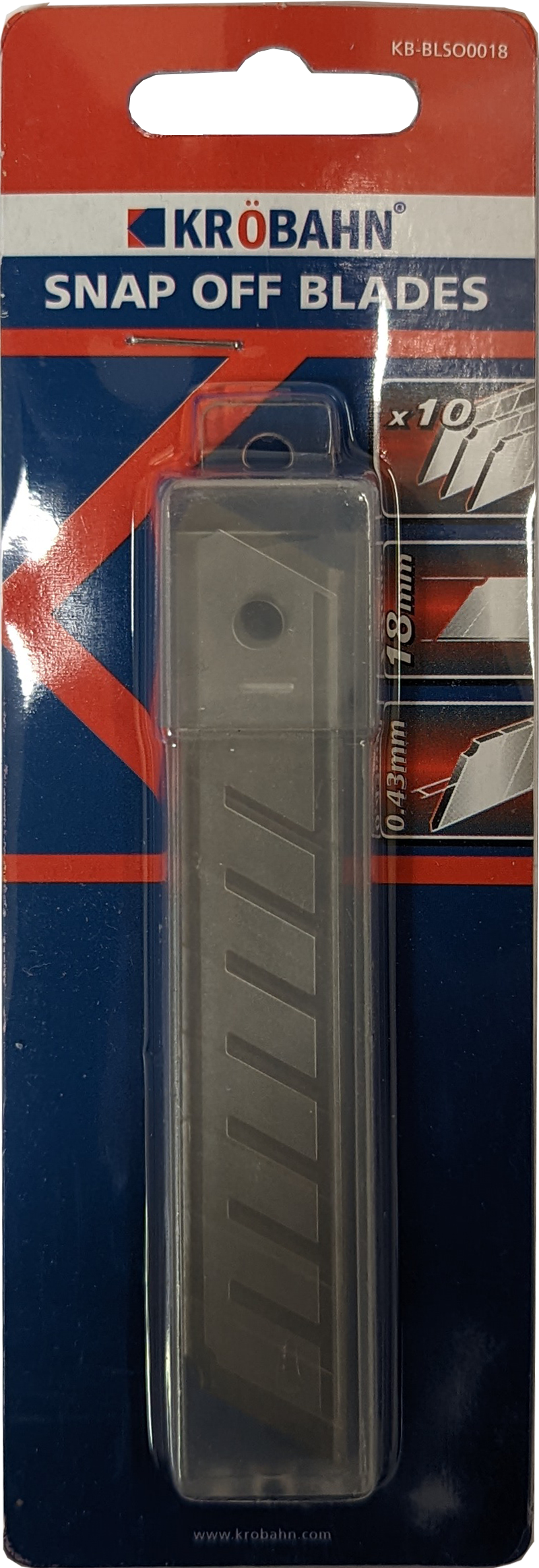 SNAP-OFF KNIFE BLADES - KNIFE BLADES - KNIVES & ACCESSORIES - CUTTING TOOLS