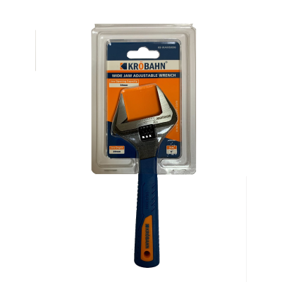 WIDE JAW ADJUSTABLE WRENCH - 6"