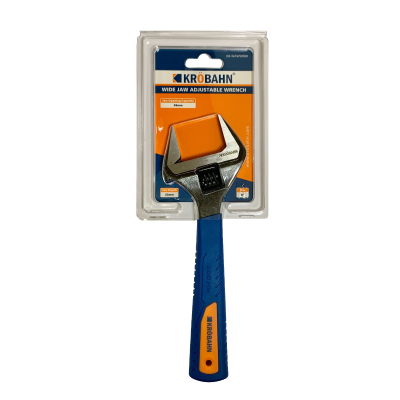 WIDE JAW ADJUSTABLE WRENCH - 8"
