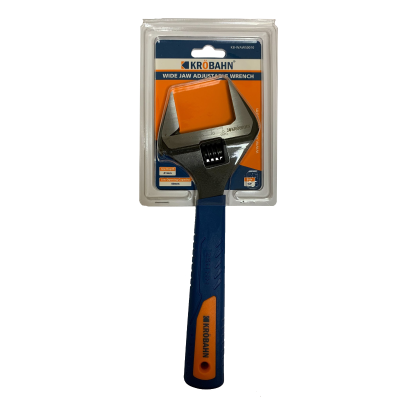WIDE JAW ADJUSTABLE WRENCH - 10"